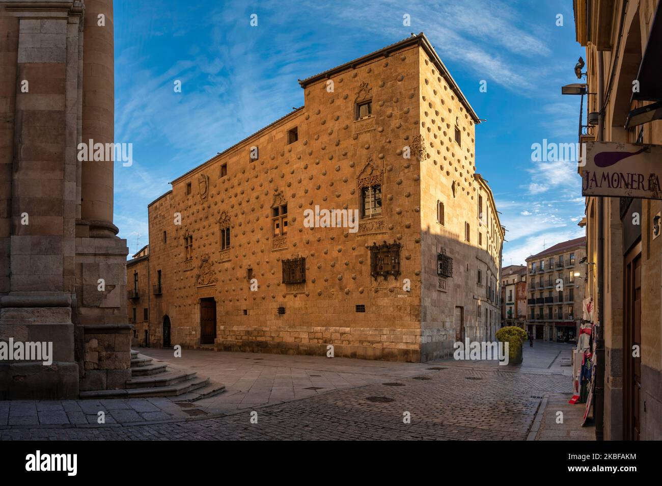 Casa de las Conchas, Castile and Leon, Spain Stock Photo - Alamy