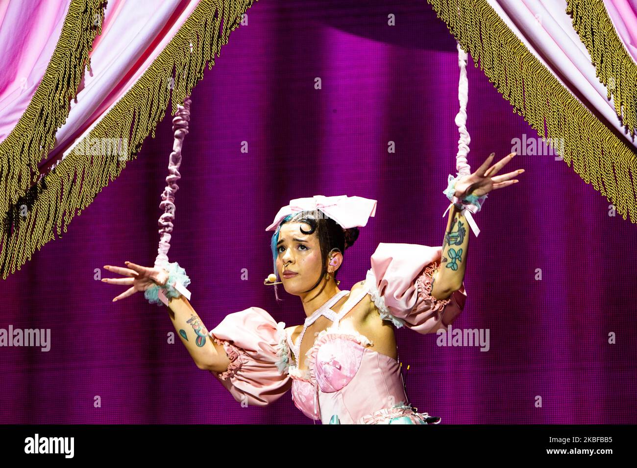 Melanie Martinez performs live at Lorenzini District in Milan, Italy ...