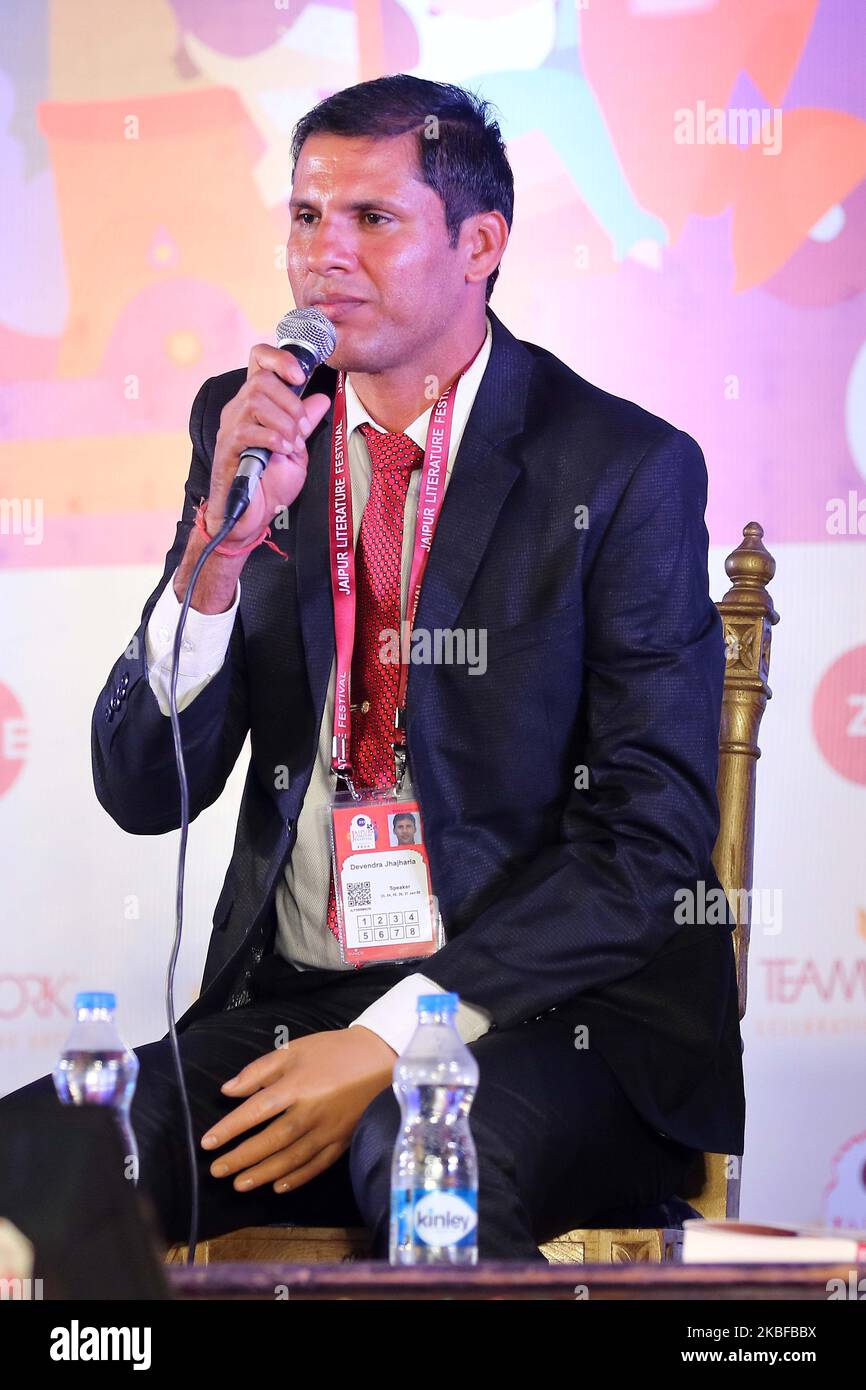 Indian athlete devendra jhajharia hi-res stock photography and images ...