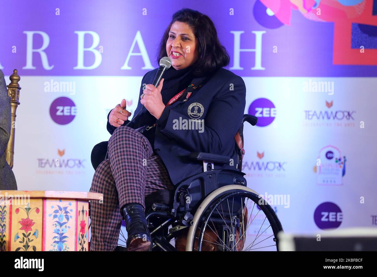 Indian athlete deepa malik hi-res stock photography and images - Alamy