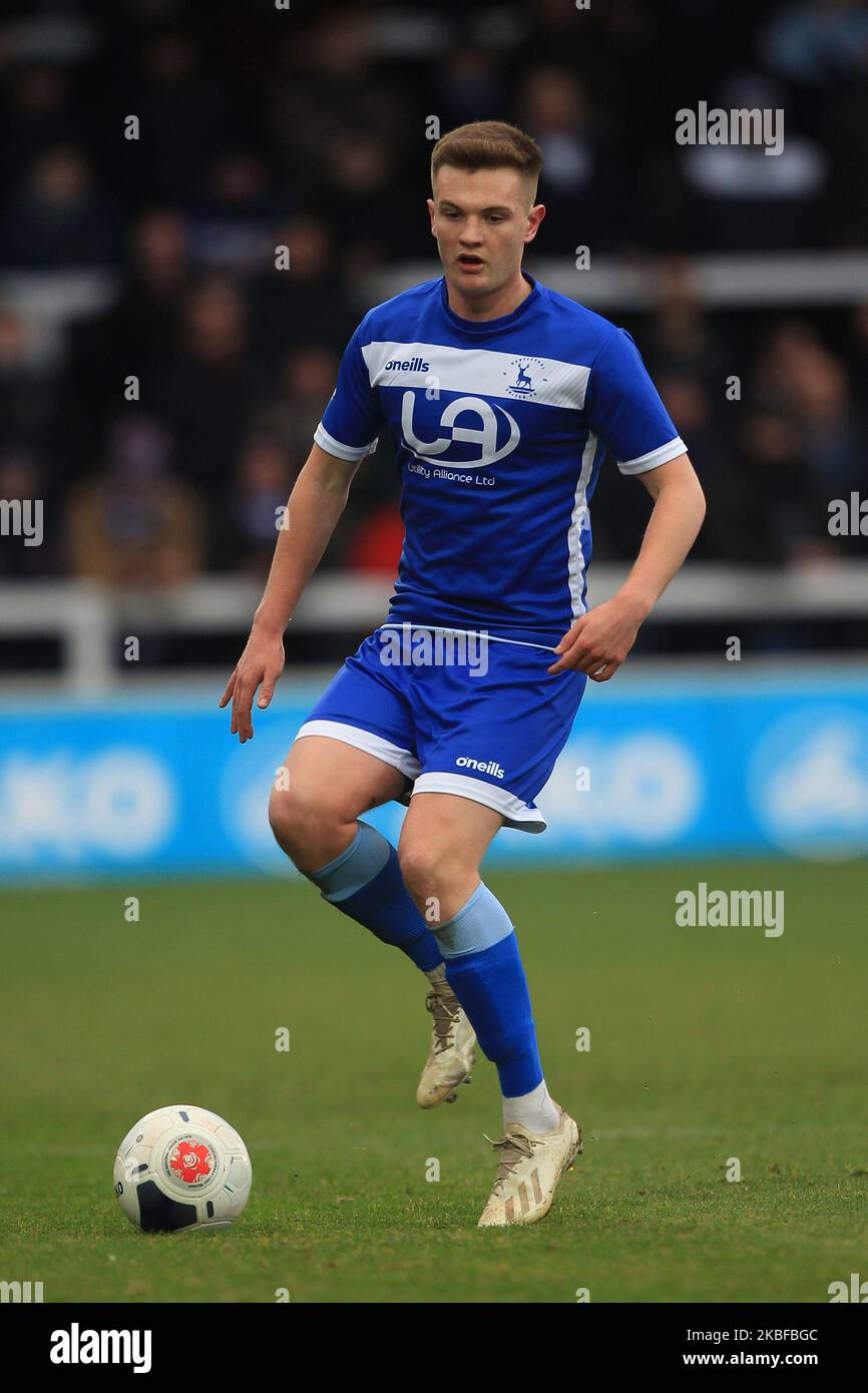 Mark Shelton of Hartlepool United during the Vanarama National League ...