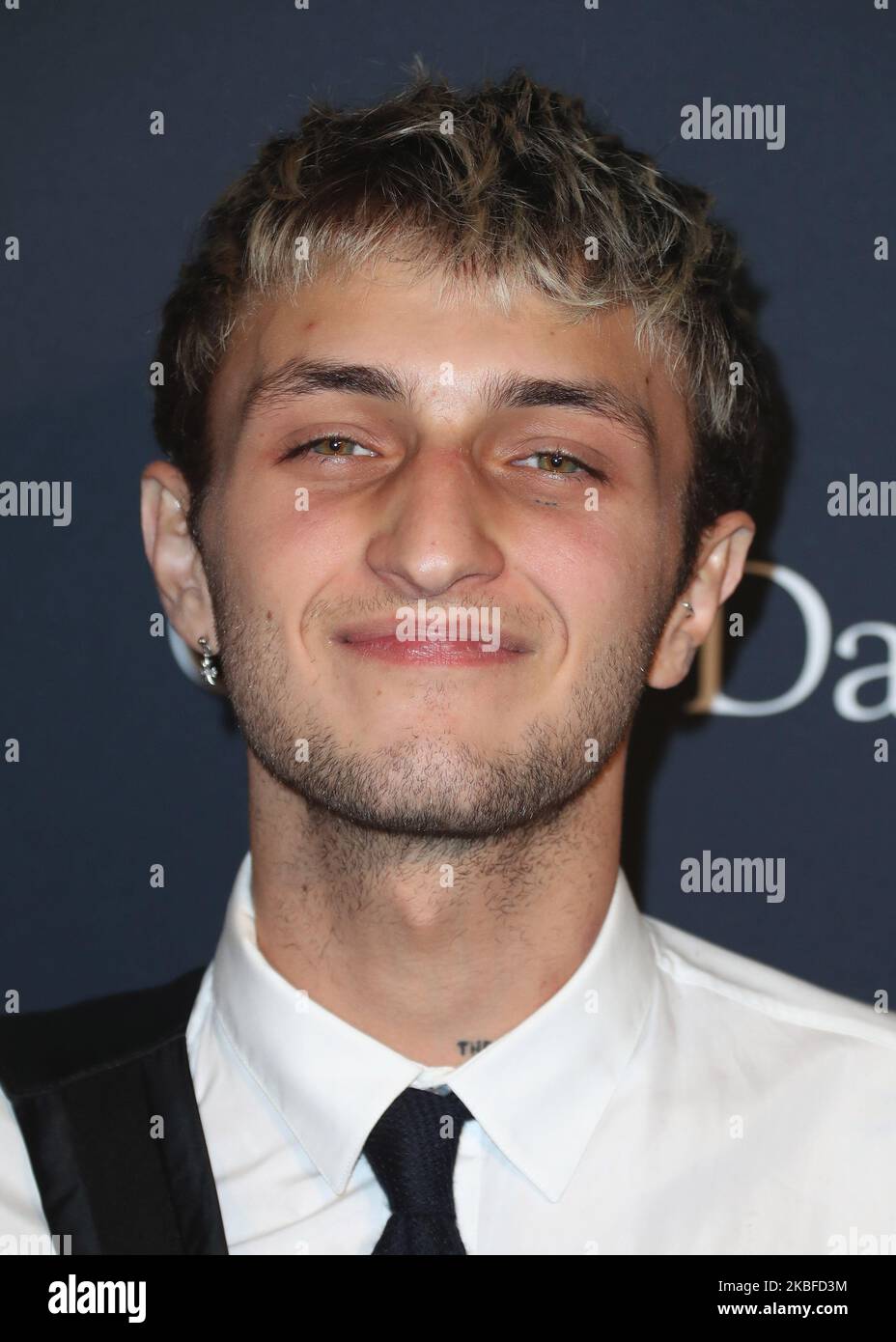 BEVERLY HILLS, LOS ANGELES, CALIFORNIA, USA - JANUARY 25: Anwar Hadid ...