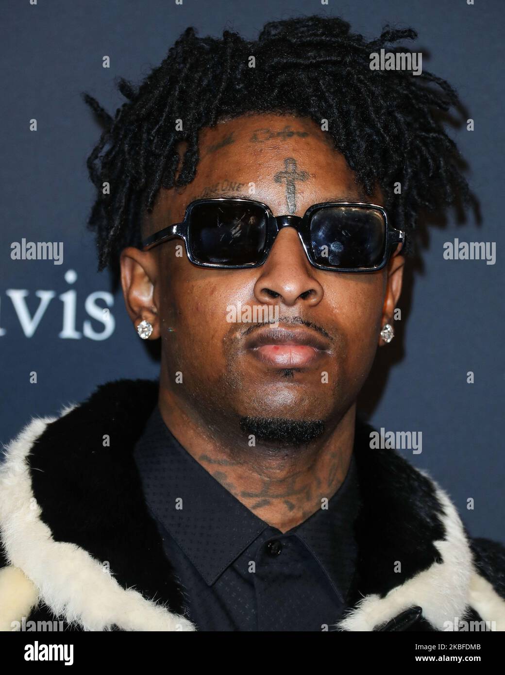 BEVERLY HILLS, LOS ANGELES, CALIFORNIA, USA - JANUARY 25: 21 Savage ...