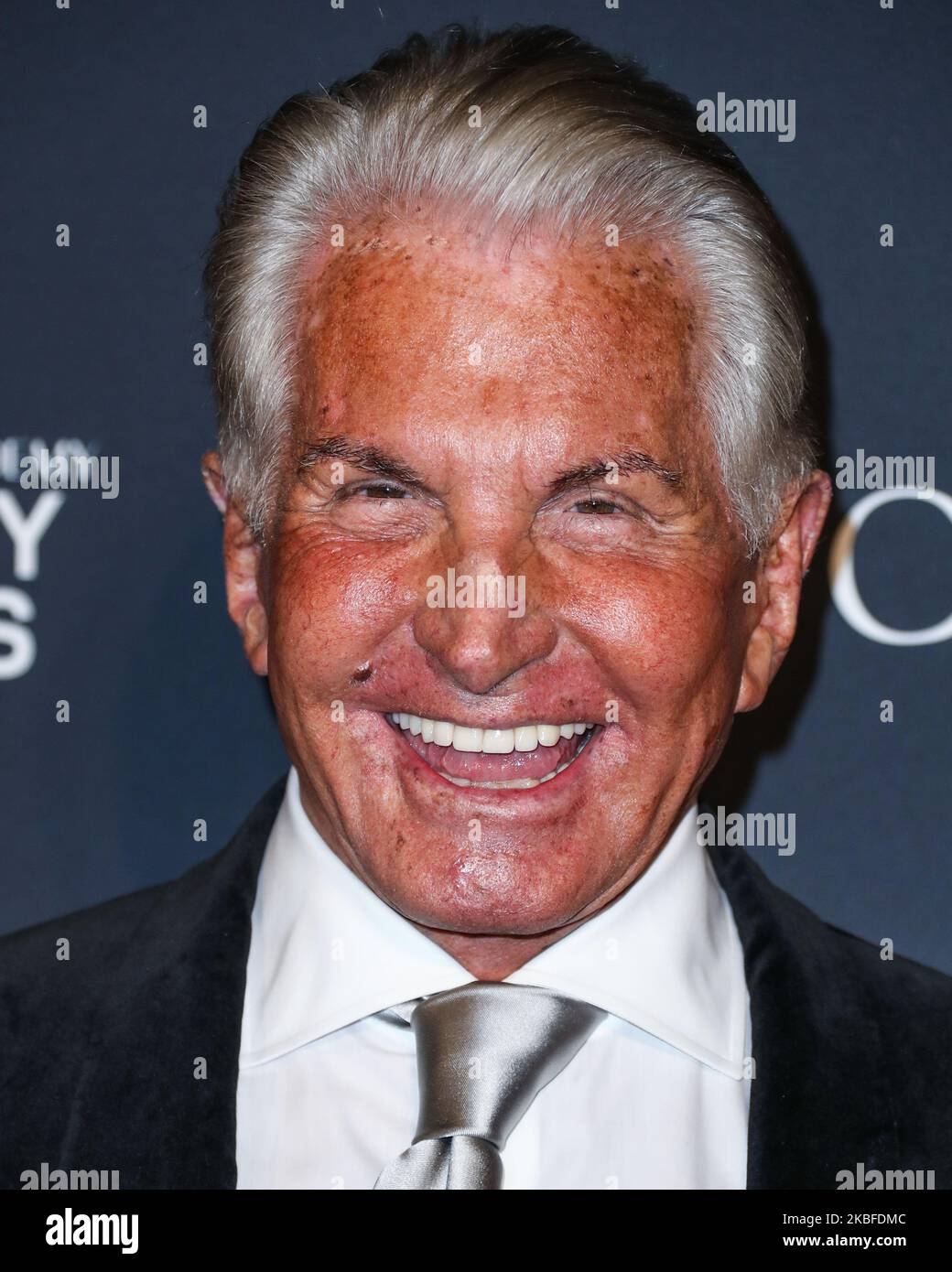 BEVERLY HILLS, LOS ANGELES, CALIFORNIA, USA - JANUARY 25: George ...