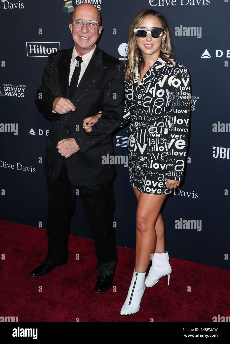 BEVERLY HILLS, LOS ANGELES, CALIFORNIA, USA - JANUARY 25: Paul Shaffer ...