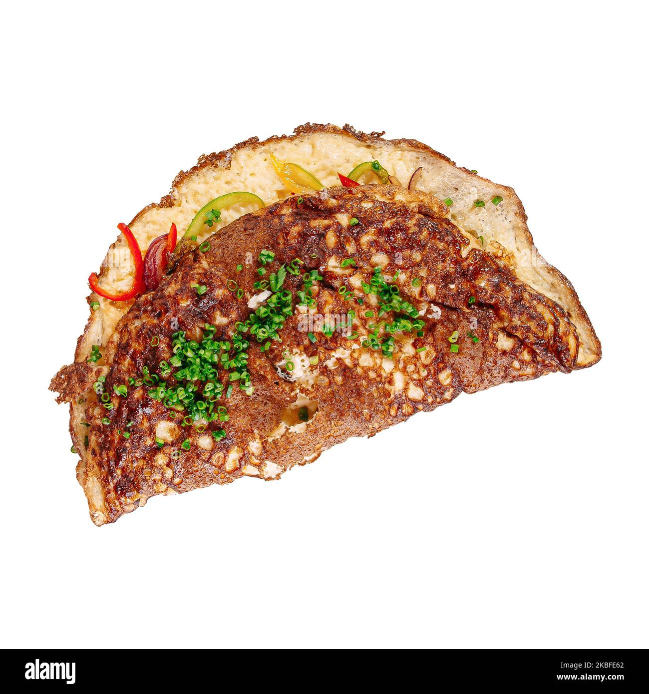 Fried omelette hi-res stock photography and images - Alamy