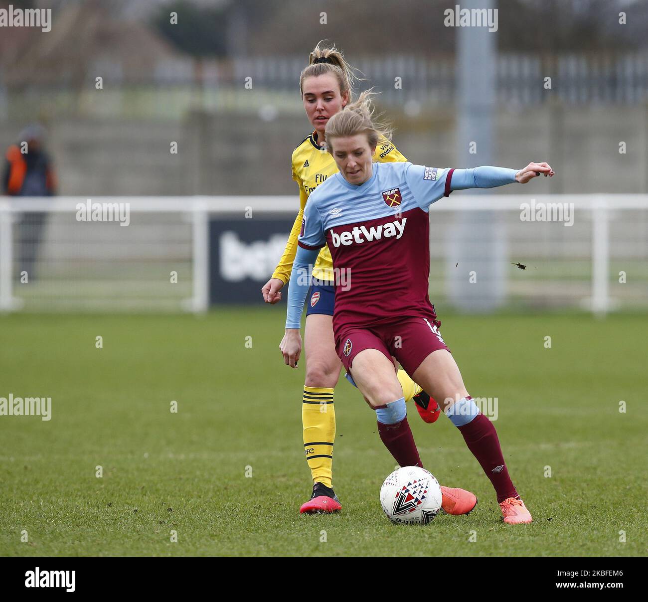 Kate Longhurst of West Ham United WFC during Women's FA Cup Fourth ...