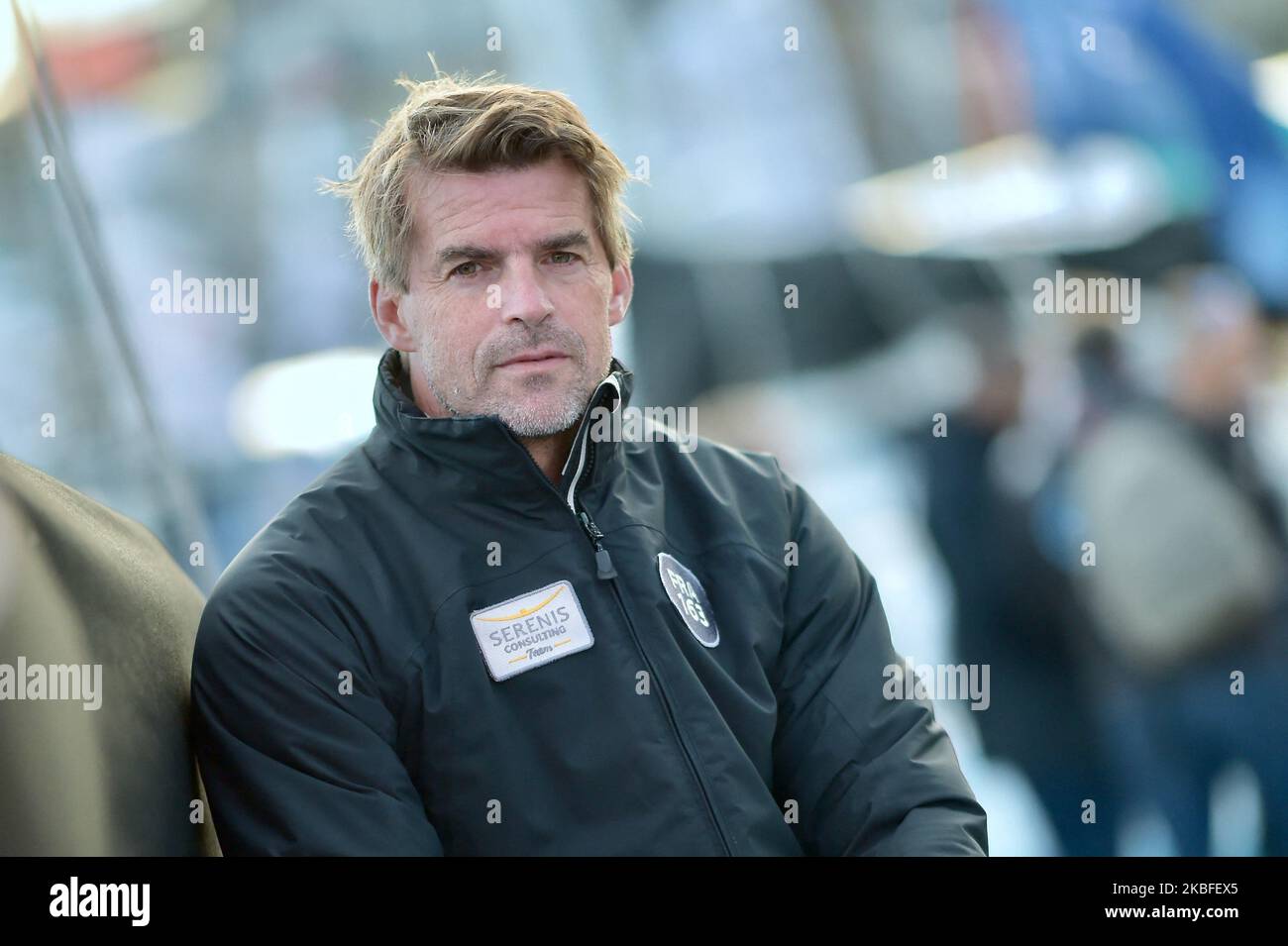 Saint-Malo, France, November 1, 2022. French former pole vault Olympic ...
