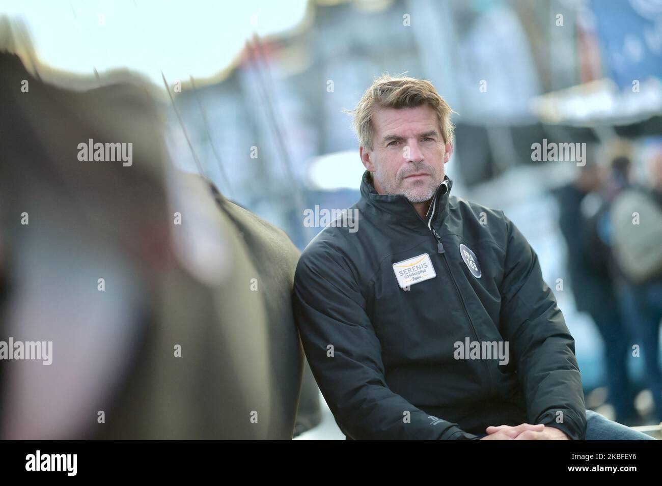 Saint-Malo, France, November 1, 2022. French former pole vault Olympic ...