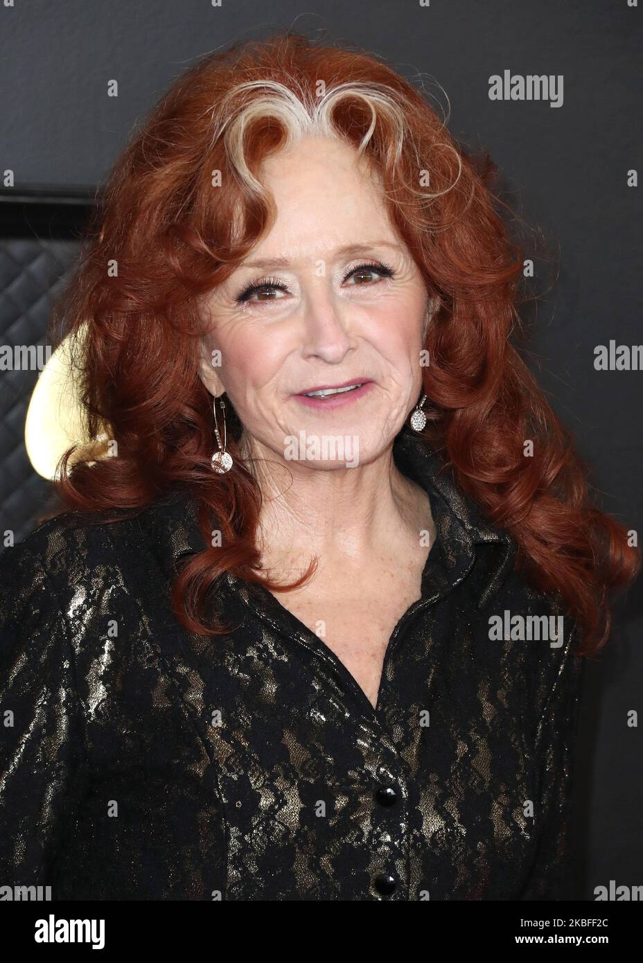 LOS ANGELES, CALIFORNIA, USA - JANUARY 26: Bonnie Raitt arrives at the ...