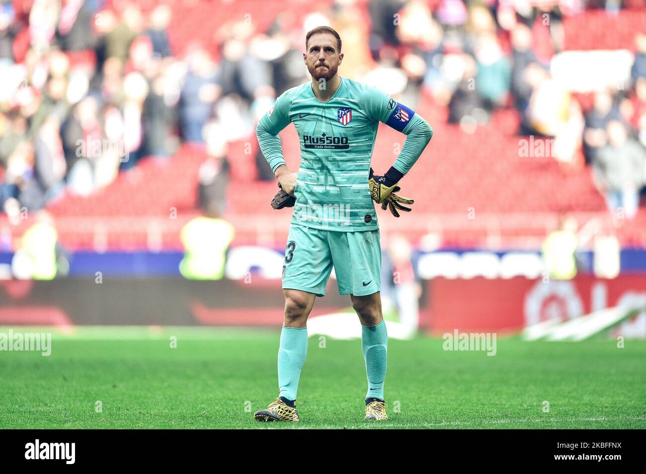 Jan Oblak during La Liga match between Atletico de Madrid and CD ...