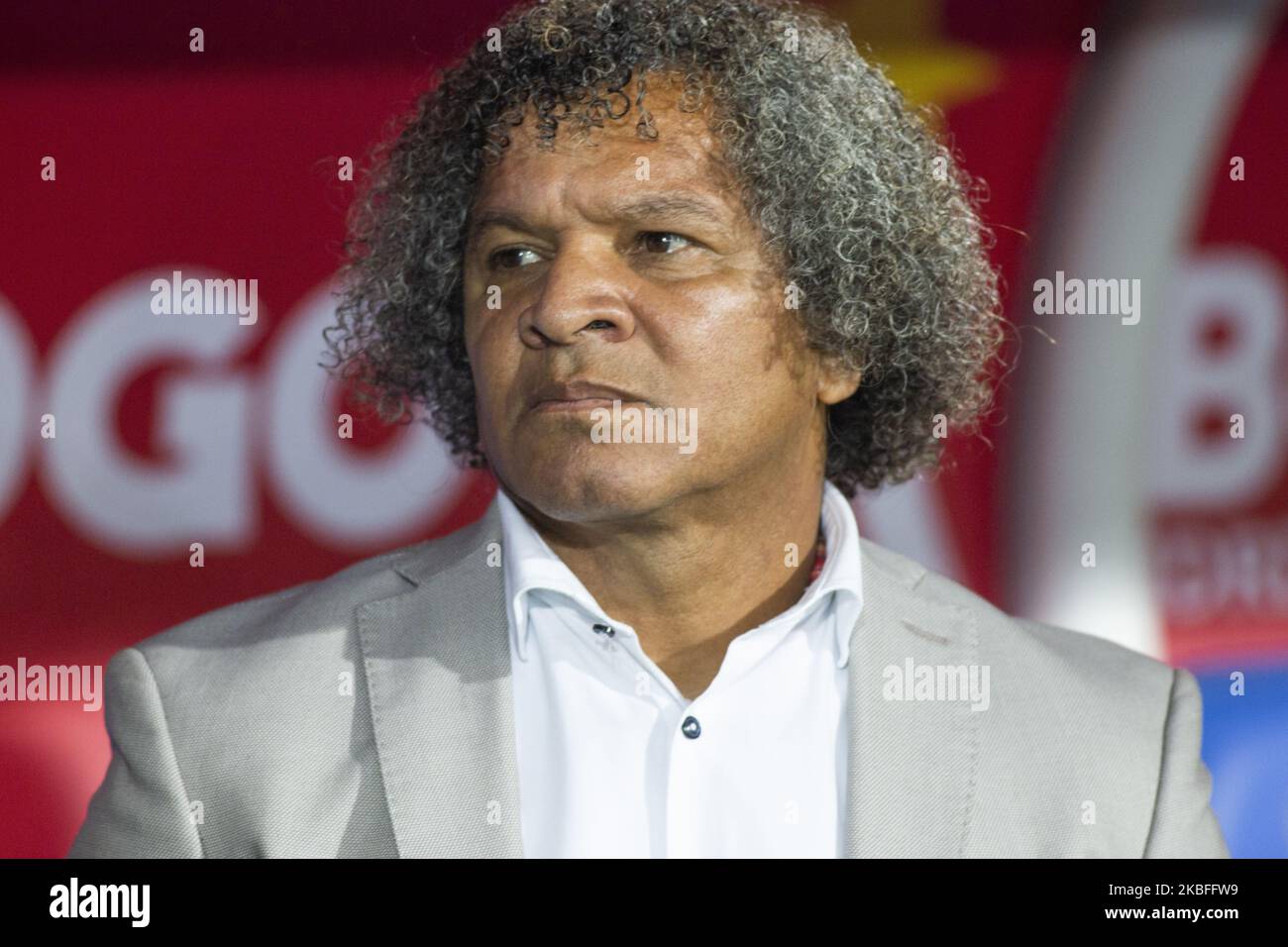 Alberto gamero millonarios coach hi-res stock photography and images ...