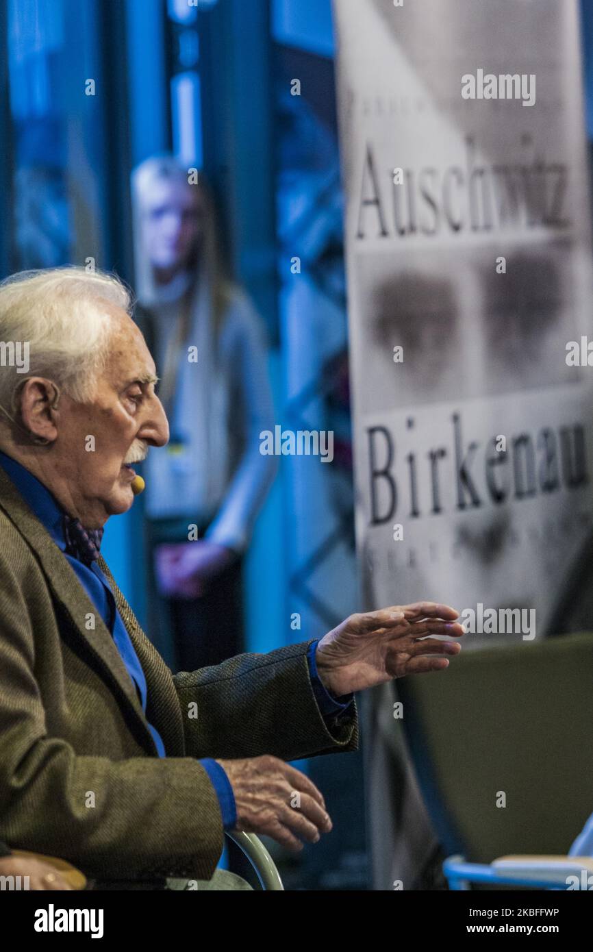 Leon Weintraub, survivor of the concentration and extermination camp ...