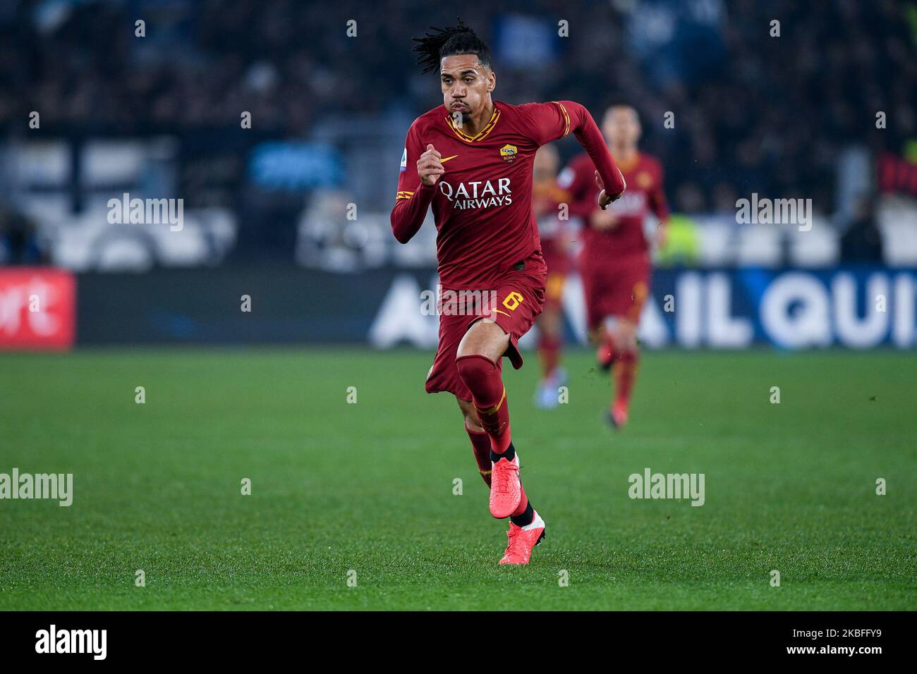Chris Smalling of AS Roma during the Serie A match between Roma and ...