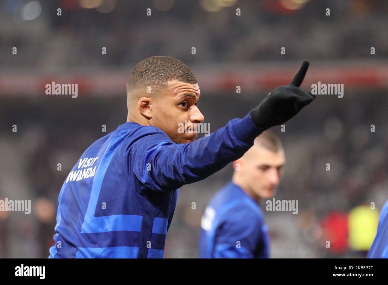 Kylian MBAPPE during the French L1 football match between Lille (LOSC ...