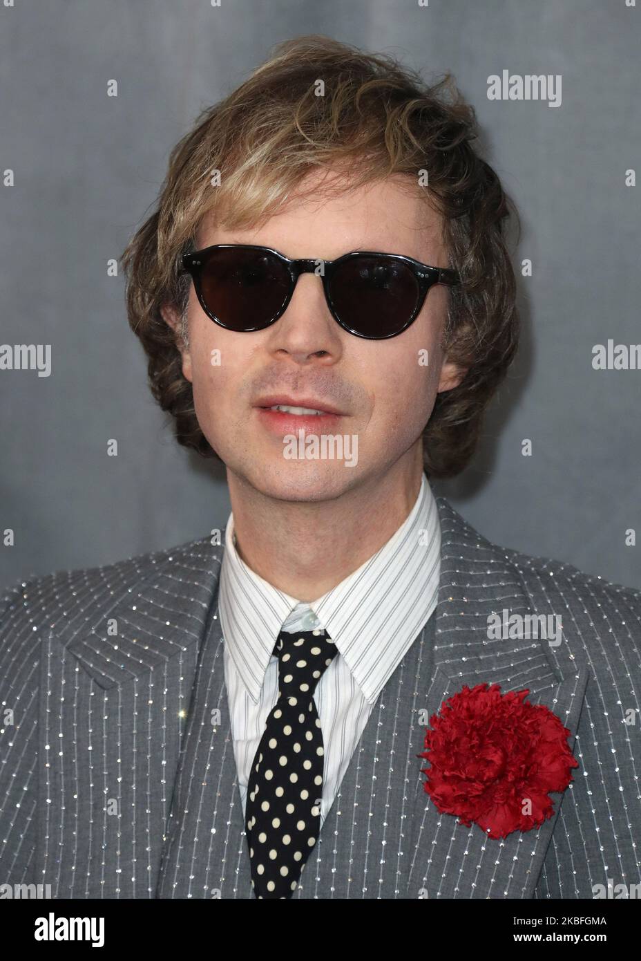 LOS ANGELES, CALIFORNIA, USA - JANUARY 26: Beck arrives at the 62nd ...
