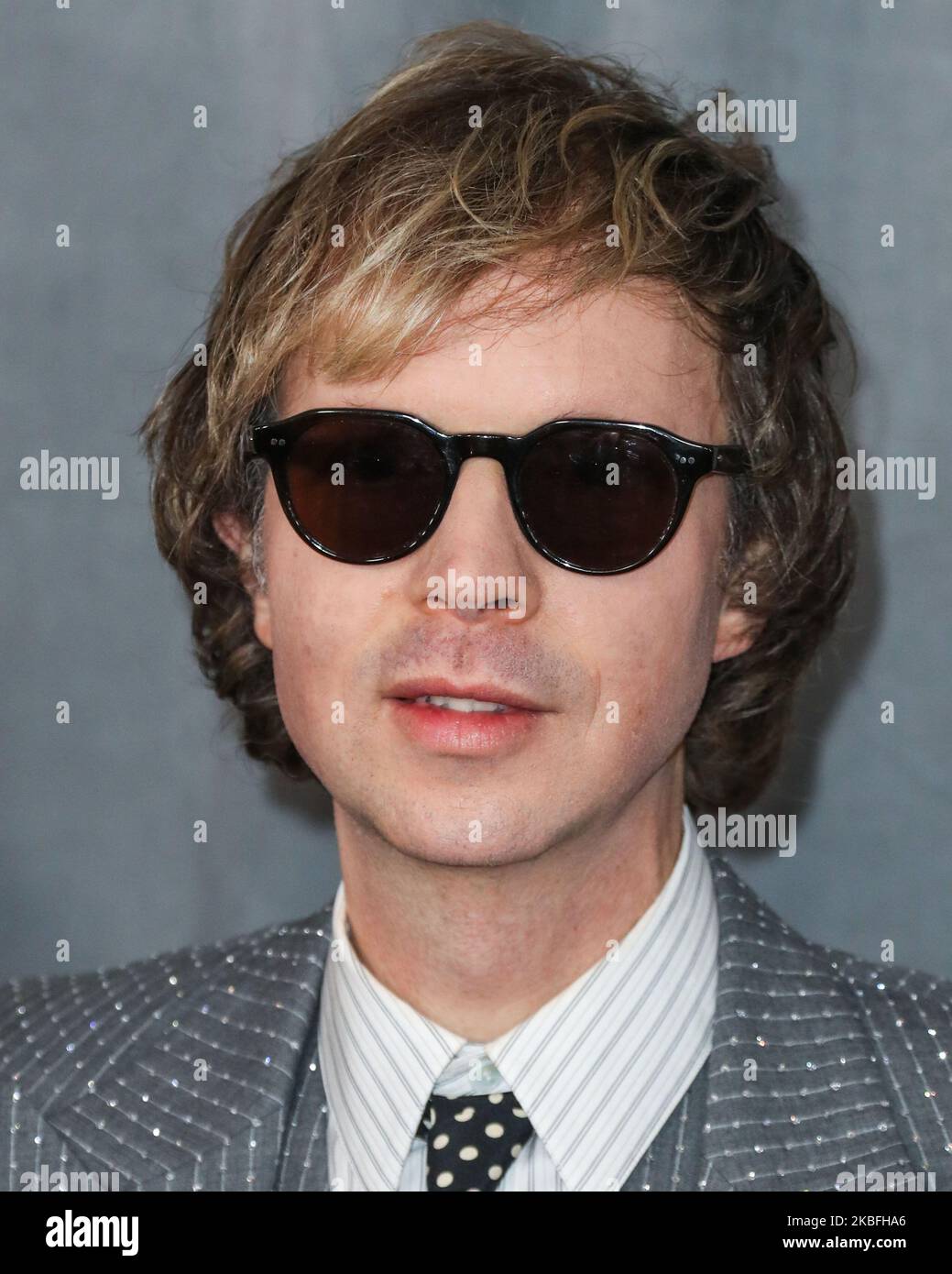 LOS ANGELES, CALIFORNIA, USA - JANUARY 26: Beck arrives at the 62nd ...