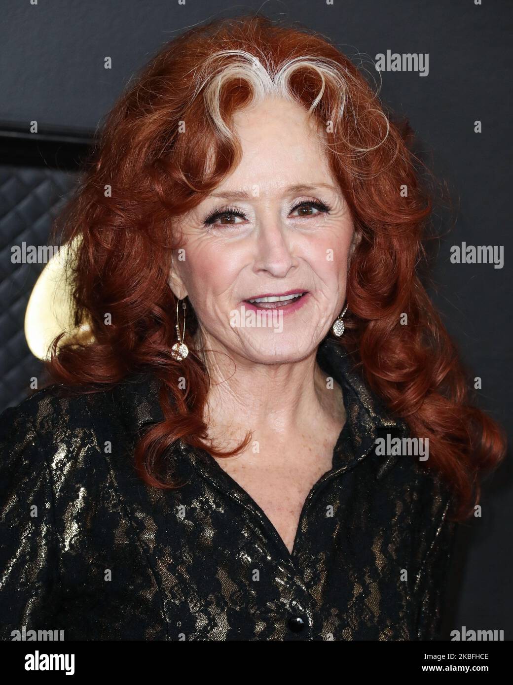 LOS ANGELES, CALIFORNIA, USA - JANUARY 26: Bonnie Raitt arrives at the ...