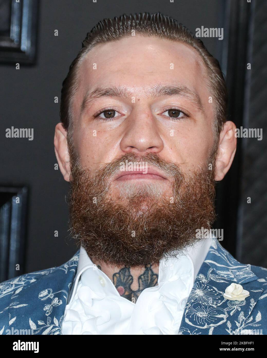 LOS ANGELES, CALIFORNIA, USA - JANUARY 26: Conor McGregor arrives at ...