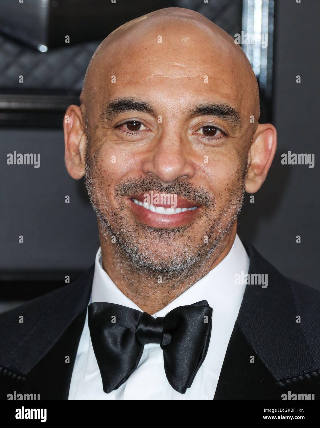 LOS ANGELES, CALIFORNIA, USA - JANUARY 26: Harvey Mason Jr. arrives at ...