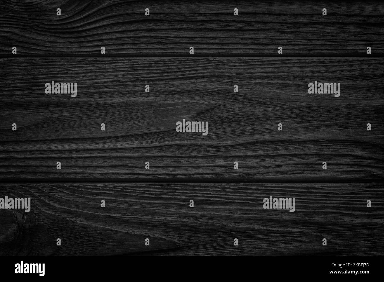 Black wooden plank, tabletop, floor surface or chopping, dark wood ...