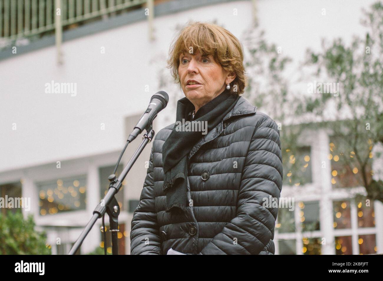 Cologne Mayor Henrietter Reker speaks during the international ...