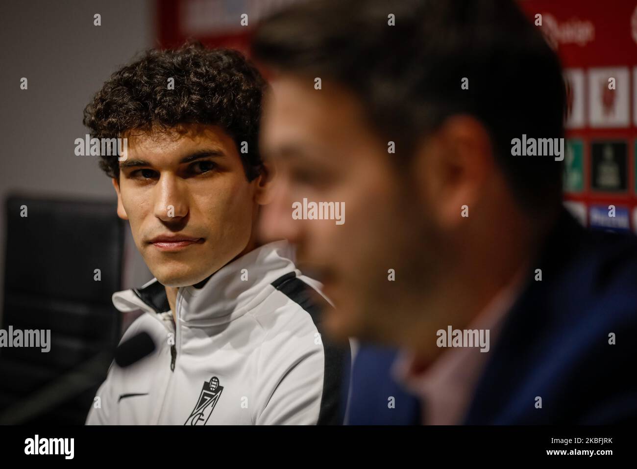 Nuevo los carmenes stadium press room hi-res stock photography and ...