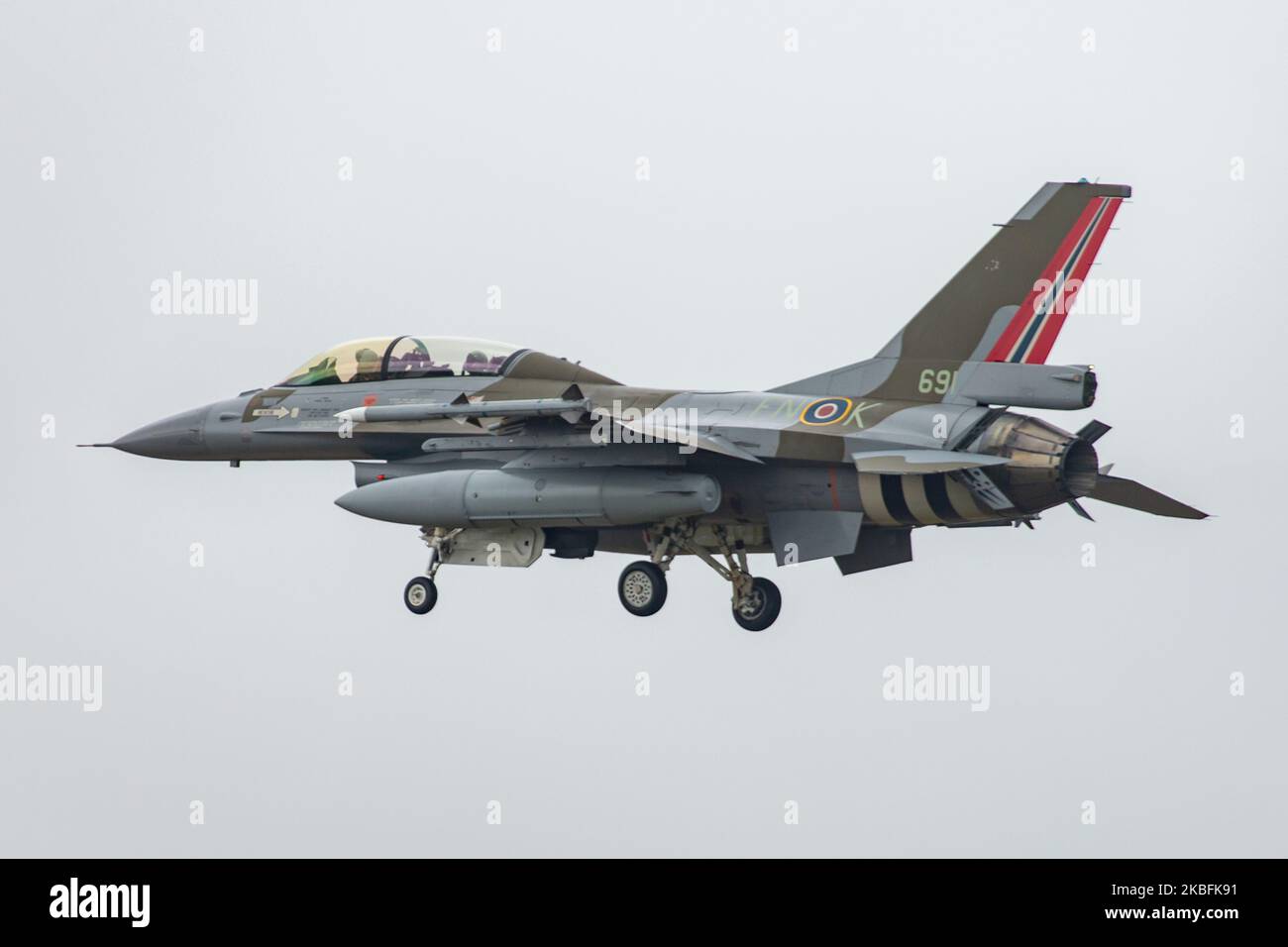 Royal Norwegian Air Force, General Dynamics F-16BM Fighting Falcon ...