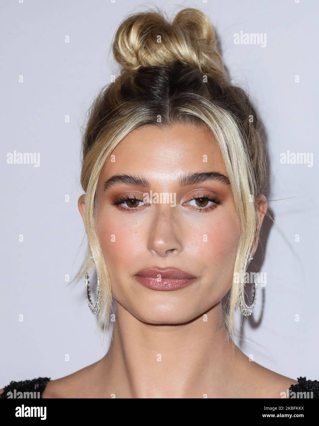 WESTWOOD, LOS ANGELES, CALIFORNIA, USA - JANUARY 27: Model Hailey Rhode ...