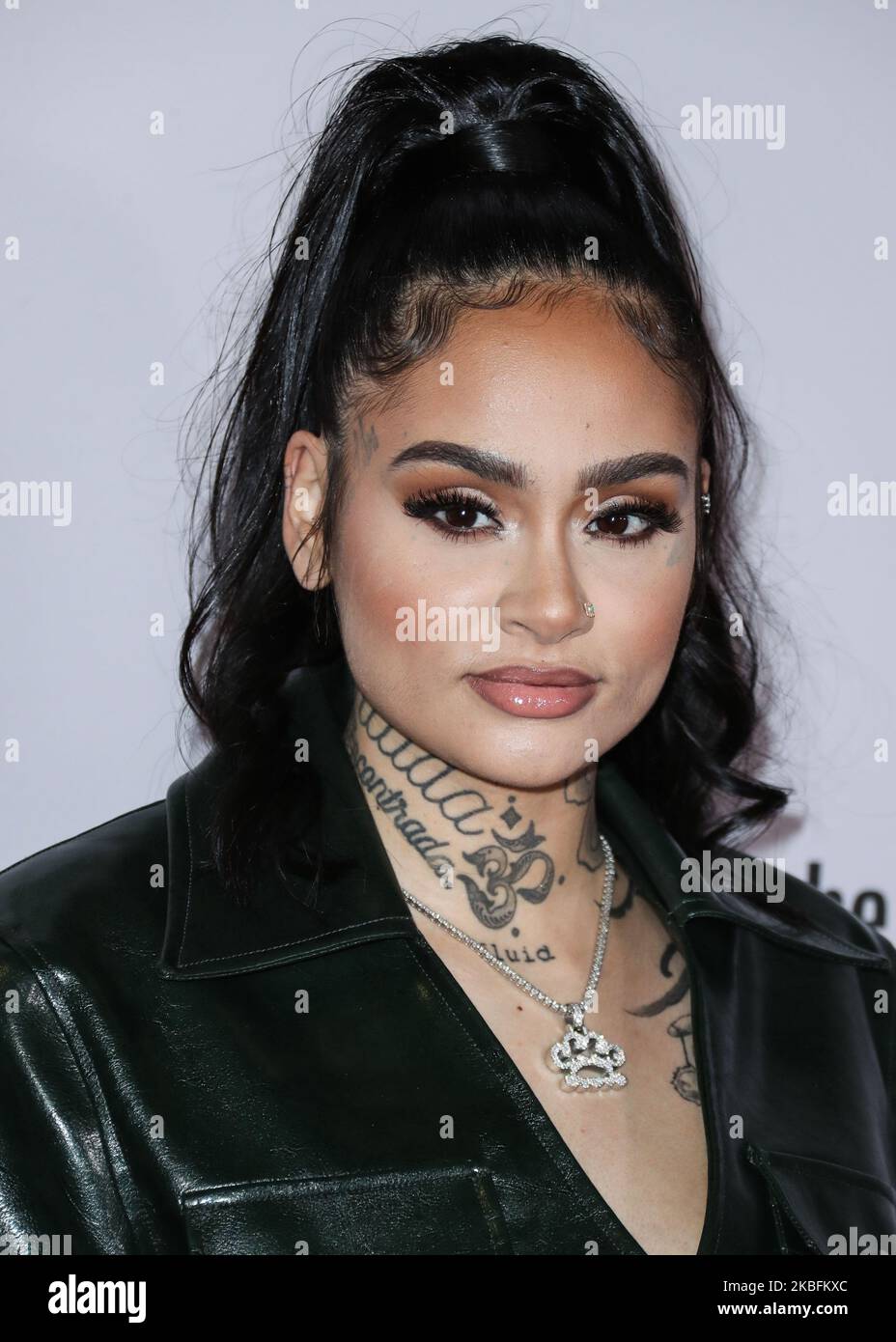 WESTWOOD, LOS ANGELES, CALIFORNIA, USA - JANUARY 27: Singer Kehlani ...