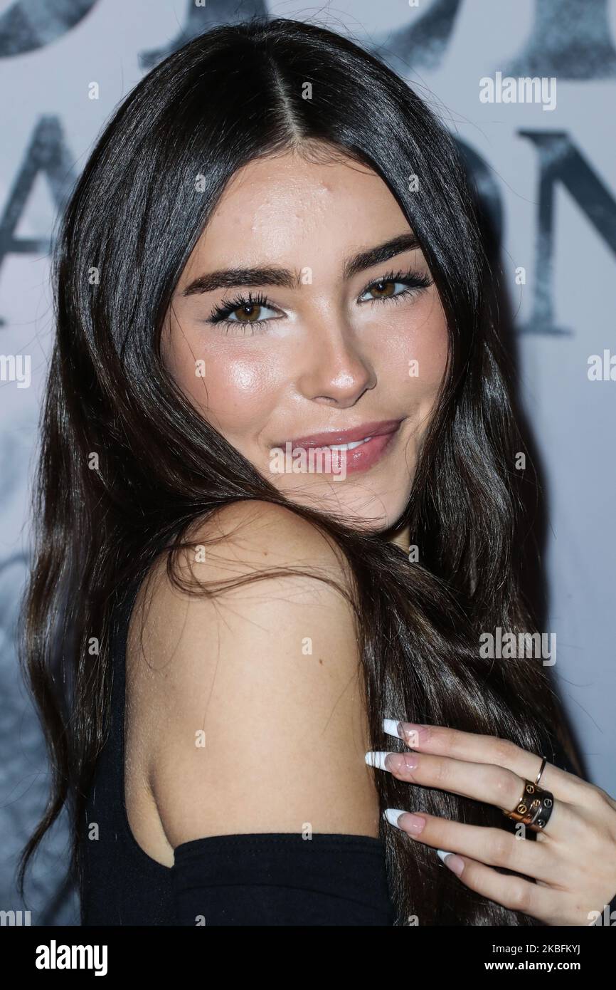 WESTWOOD, LOS ANGELES, CALIFORNIA, USA - JANUARY 27: Singer Madison ...