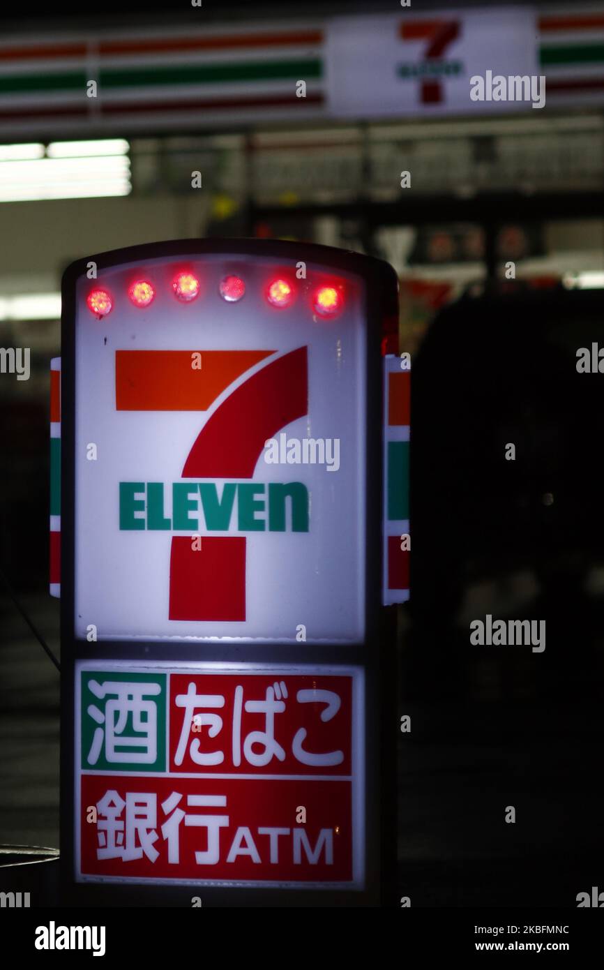 Seven & i Holdings Co's Seven Eleven convenience store logo is pictured ...