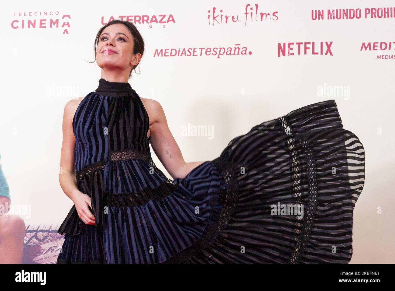 Actress Anna Castillo during premier 'Adu' Madrid photocall in cinema ...