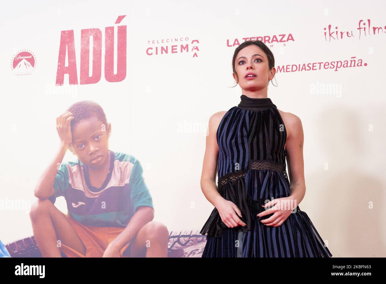 Actress Anna Castillo during premier 'Adu' Madrid photocall in cinema ...