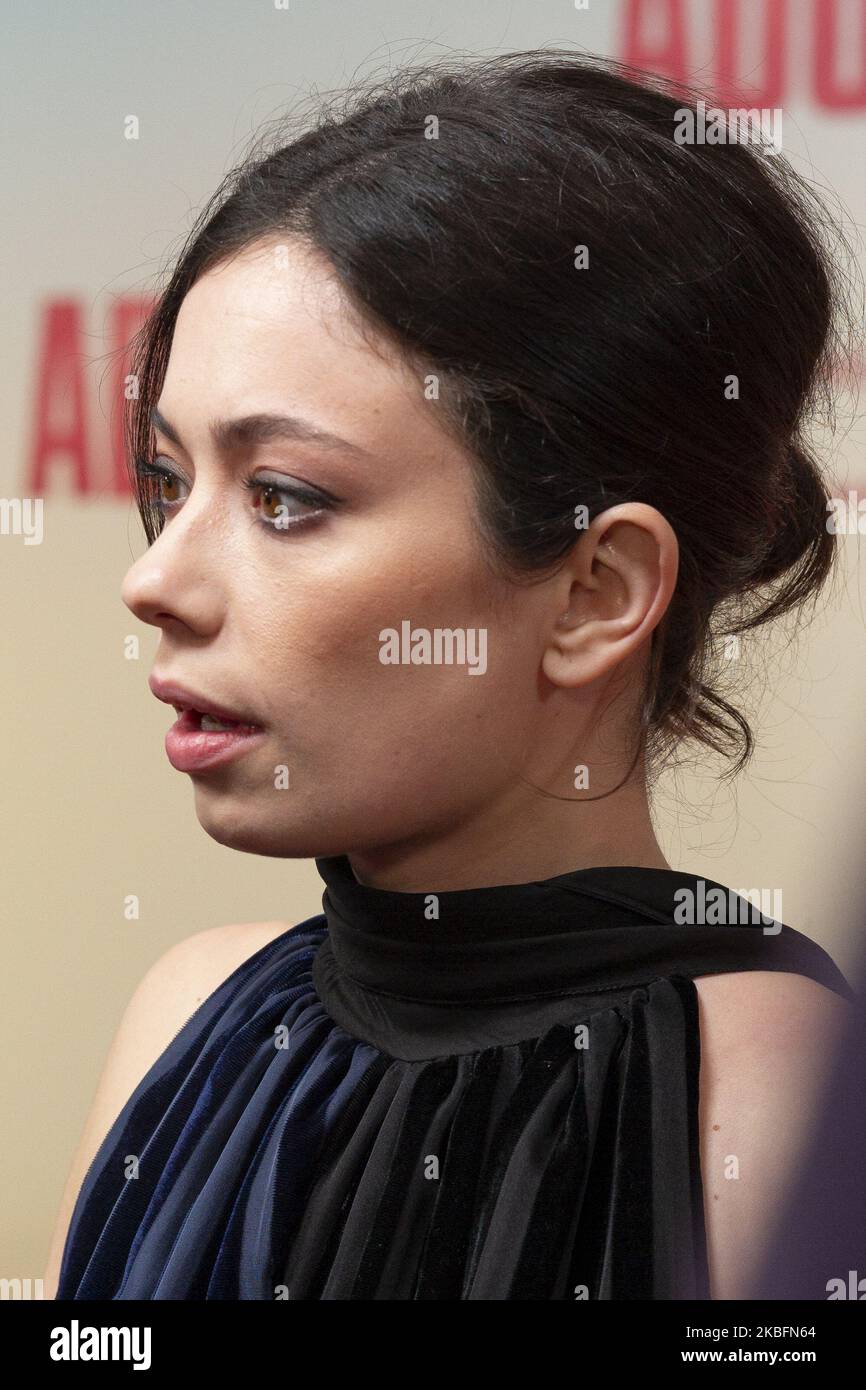 Actress Anna Castillo during premier 'Adu' Madrid photocall in cinema ...