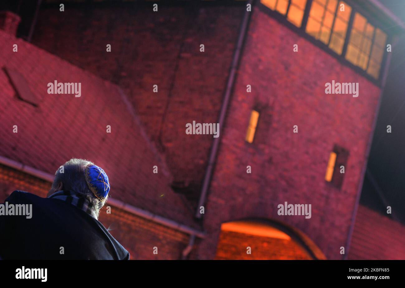 The official ceremony at the Gate of Death marking the 75th anniversary ...