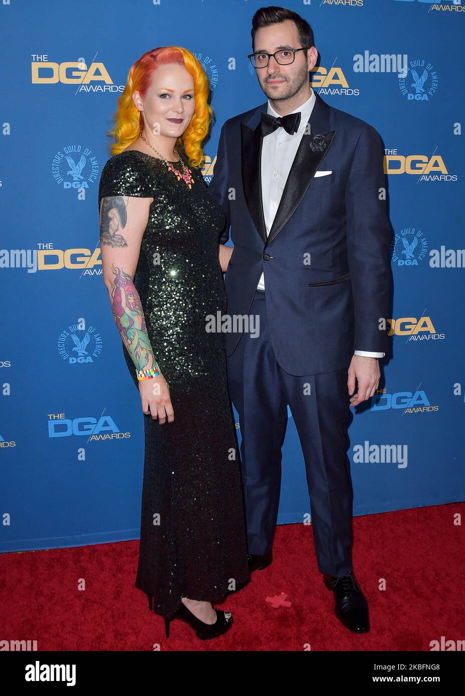 LOS ANGELES, CALIFORNIA, USA - JANUARY 25: Christopher Werner arrives ...