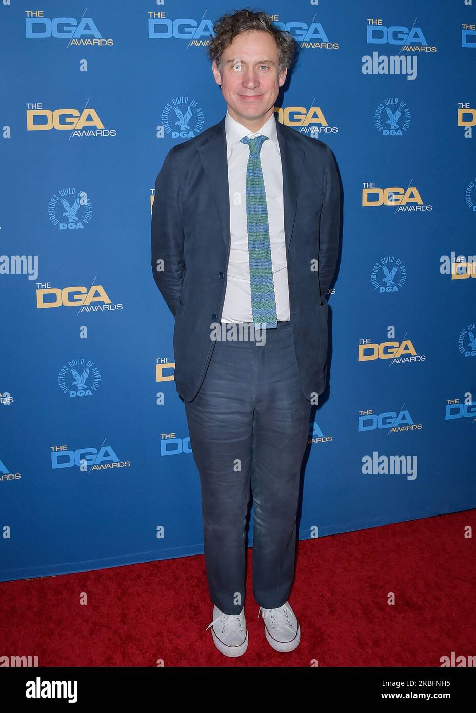 LOS ANGELES, CALIFORNIA, USA - JANUARY 25: Dougal Wilson arrives at the ...