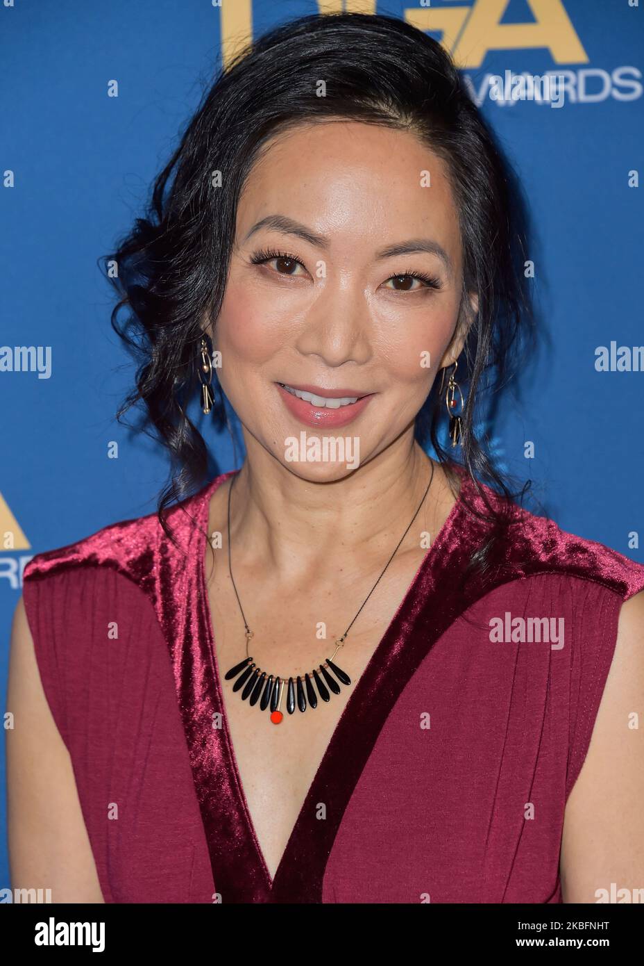 LOS ANGELES, CALIFORNIA, USA - JANUARY 25: Jessica Yu arrives at the ...