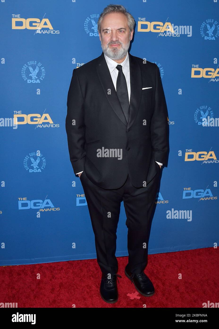 LOS ANGELES, CALIFORNIA, USA - JANUARY 25: Director Sam Mendes arrives ...