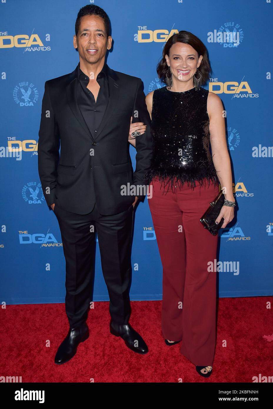 LOS ANGELES, CALIFORNIA, USA - JANUARY 25: Stephen Williams and Jocelyn ...