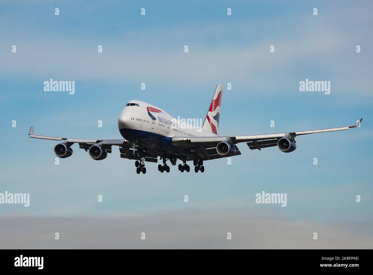 British Airways Boeing 747-400 with nickname Queen of the Skies ...
