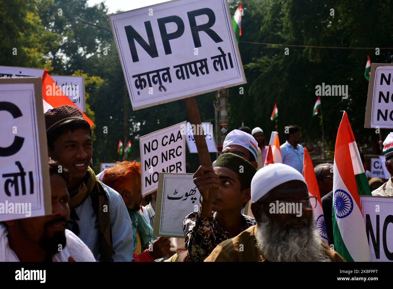 Nagpur, India. 29, Jan 2020. People gather for massive protest against ...