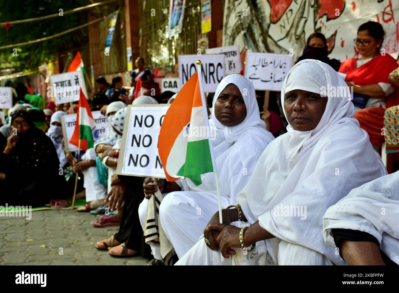 Nagpur, India. 29, Jan 2020. People gather for massive protest against ...