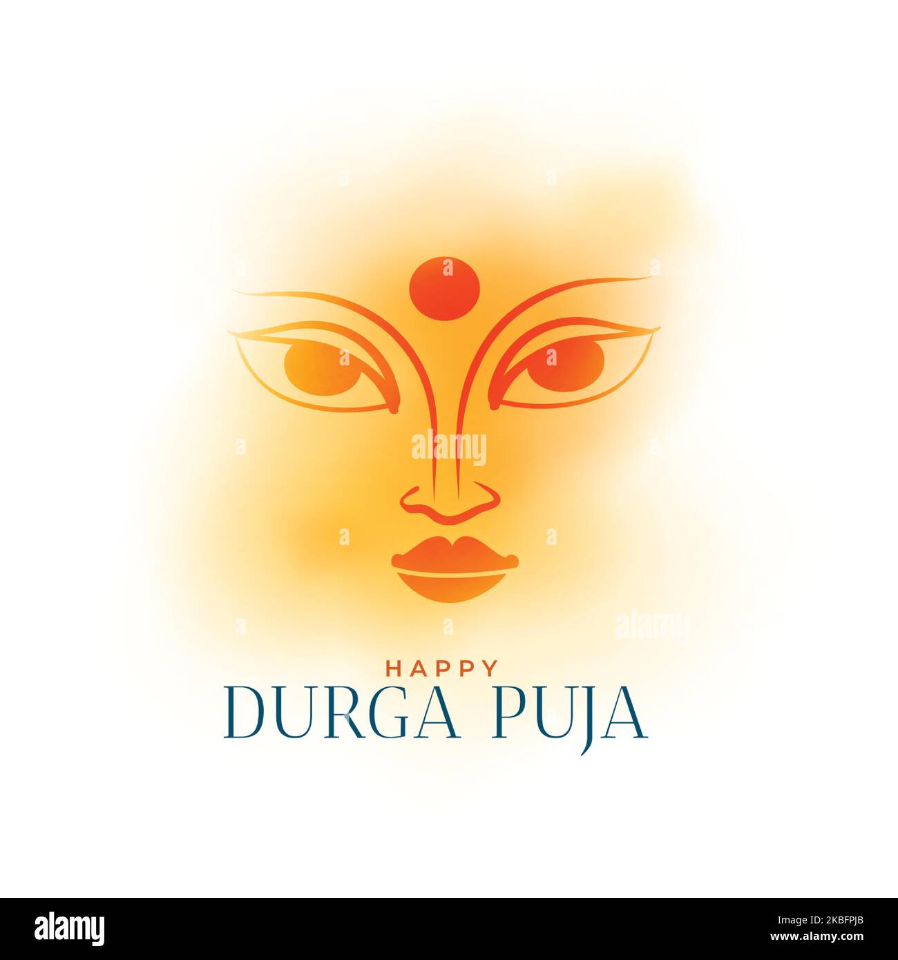 Durga maa idol Stock Vector Images - Alamy