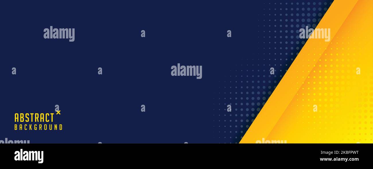 Blue abstract banner Stock Vector Images - Alamy