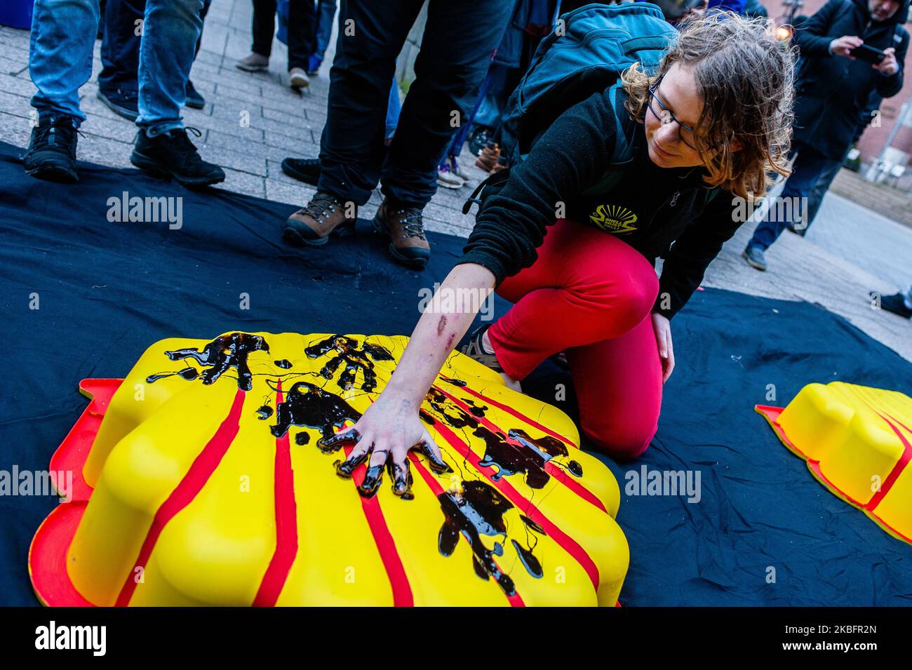 Jesse van Schaik from Fridays for the Future Nederland,An activist is ...