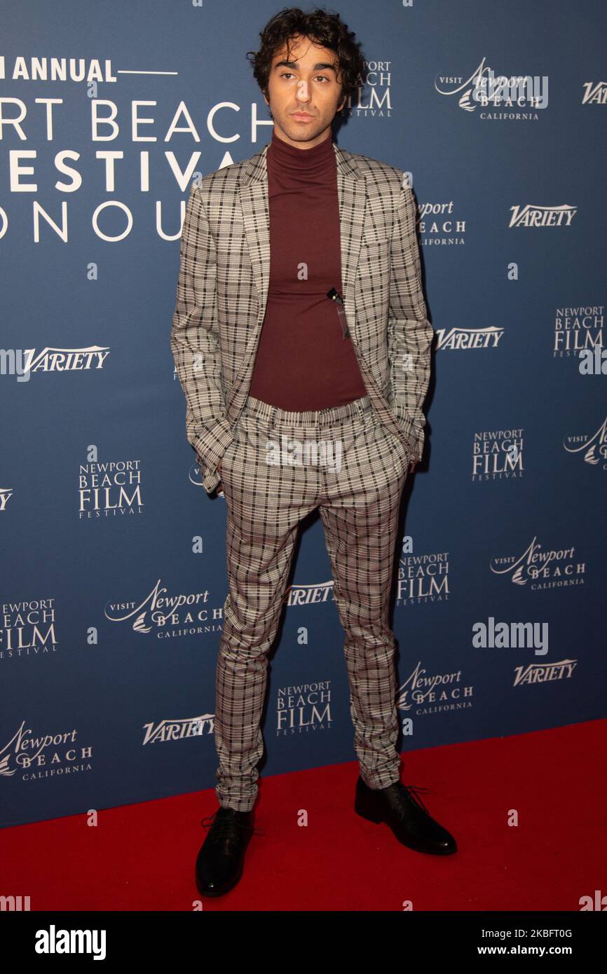 Alex Wolff attends the Newport Beach Film Festival UK Honours 2020 at ...