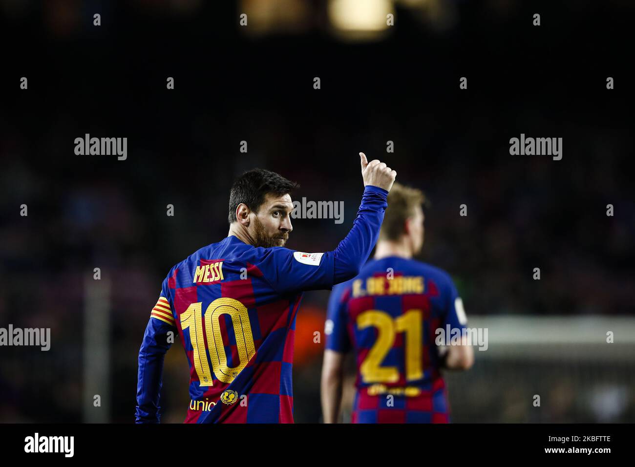 Lionel messi barcelona goal 2020 hi-res stock photography and images ...