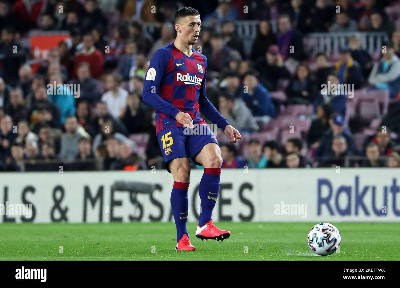 Clement Lenglet during the match between FC Barcelona and CD Leganes ...